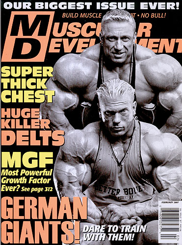 Muscular Development Magazine information