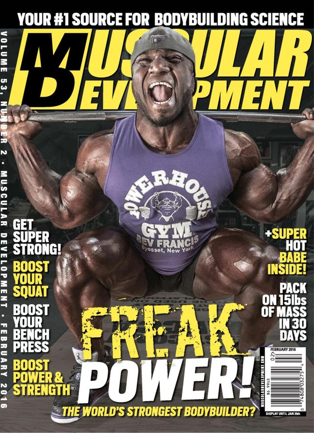 Muscular Development Magazine information