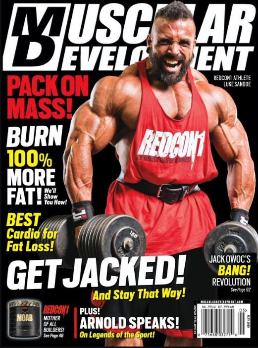 Muscular Development Magazine information